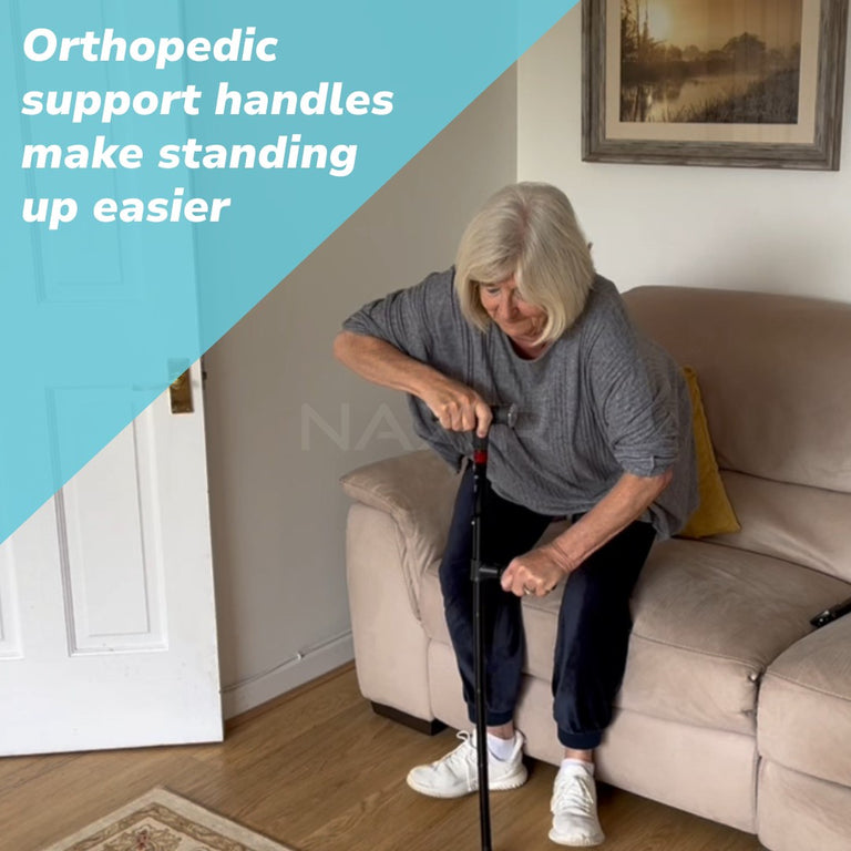 2x StandSecure - Orthopedic Support Cane – Naxir